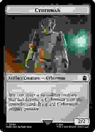 Dalek // Cyberman Double-Sided Token - Universes Beyond: Doctor Who ...