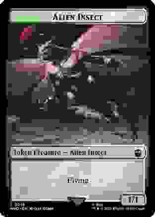 Alien Salamander // Alien Insect Double-Sided Token - Universes Beyond ...