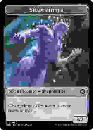 Salamander Warrior // Shapeshifter Double-Sided Token - Commander: The ...