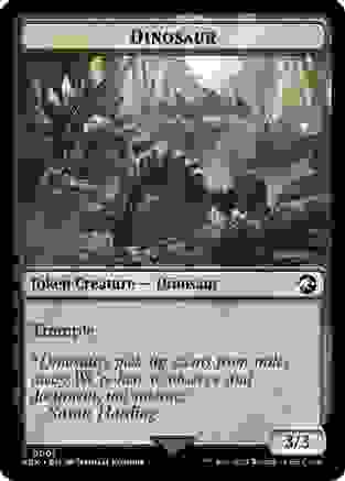Fungus Dinosaur // Dinosaur (0001) Double-Sided Token - The Lost ...