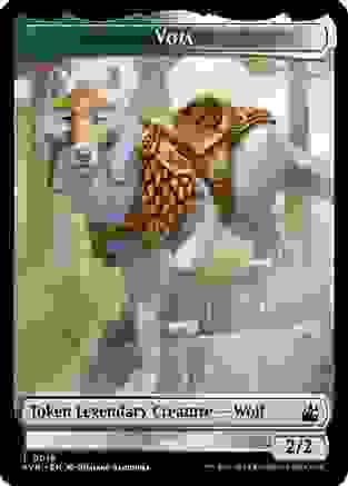 Goblin (0008) // Voja Double-Sided Token - Ravnica Remastered - Magic: The Gathering