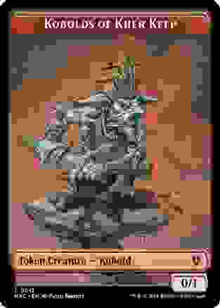 Soldier // Kobolds of Kher Keep Double-Sided Token - Commander: Murders ...