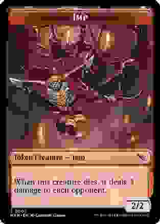 Detective // Imp Double-Sided Token - Murders at Karlov Manor - Magic ...