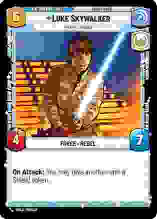 Luke Skywalker - Faithful Friend - Spark of Rebellion - Star Wars: Unlimited