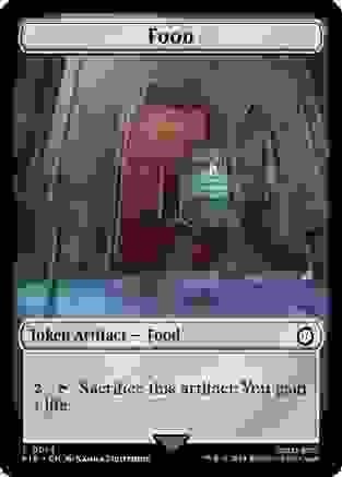 Human Knight // Food (0014) Double-Sided Token - Universes Beyond ...
