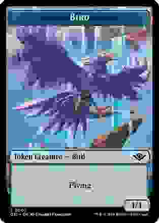 Mercenary // Bird Double-Sided Token - Outlaws of Thunder Junction ...
