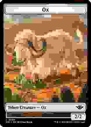 Mercenary // Ox Double-Sided Token - Outlaws of Thunder Junction - Magic: The Gathering