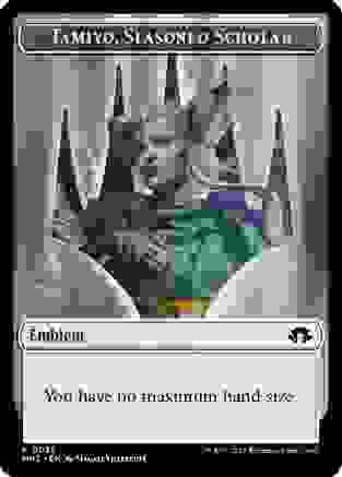 Phyrexian Germ // Emblem - Tamiyo, Seasoned Scholar Double-Sided Token ...