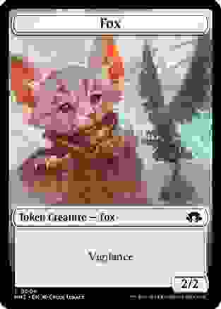 Phyrexian Germ // Fox Double-Sided Token - Modern Horizons 3 - Magic ...