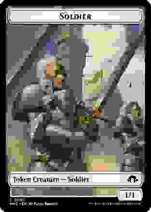 Phyrexian Germ // Soldier Double-Sided Token - Modern Horizons 3 ...