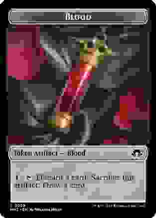 Phyrexian Germ // Blood Double-Sided Token - Modern Horizons 3 - Magic ...