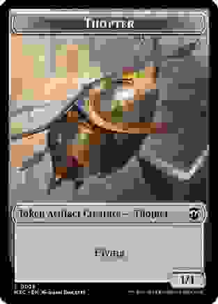 Aetherborn (Ripple Foil) // Thopter Double-Sided Token - Commander ...