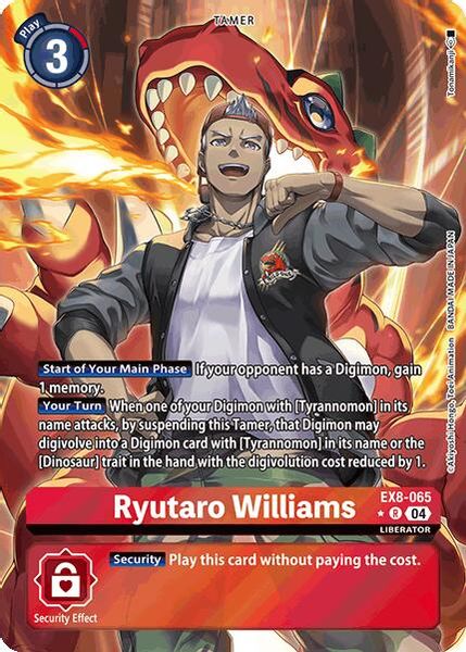 Dinosaur Digimon Cards