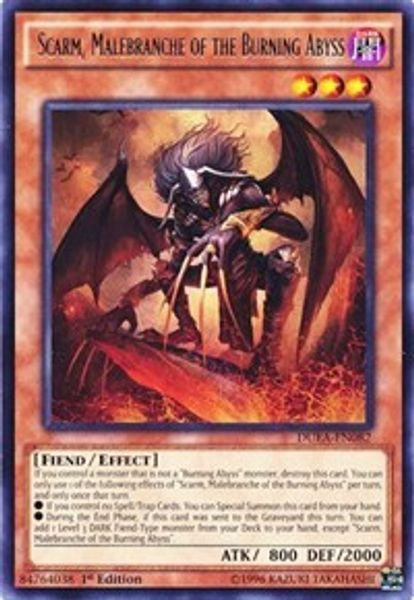 CoreTCG - Scarm, Malebranche of the Burning Abyss