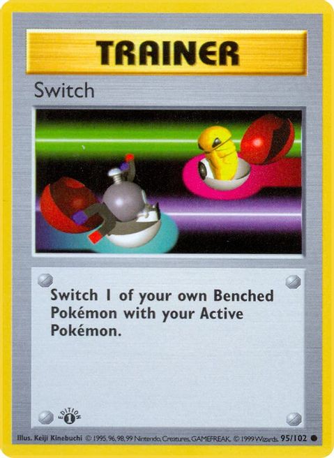Switch - Base Set (Shadowless) - Pokemon