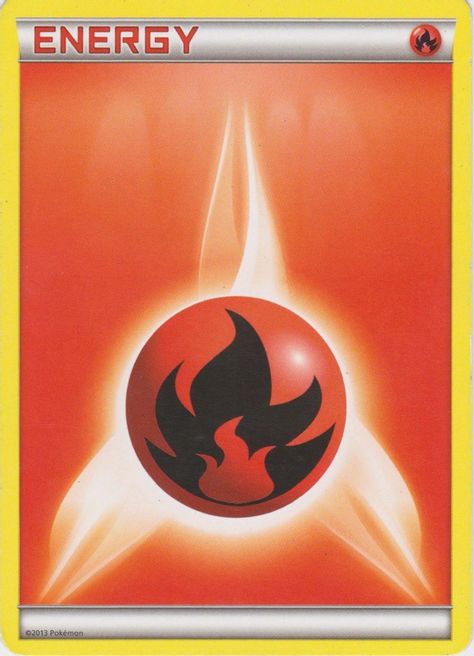 Fire Energy (2013 Unnumbered) - Deck Exclusives - Pokemon