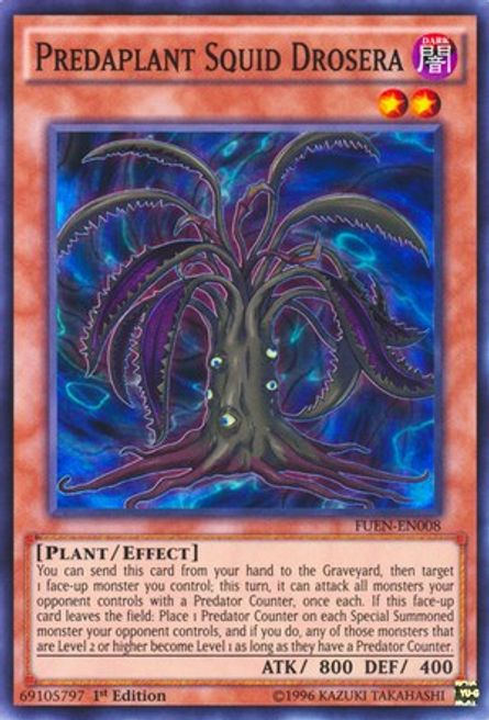 Predaplant Squid Drosera - Fusion Enforcers - YuGiOh