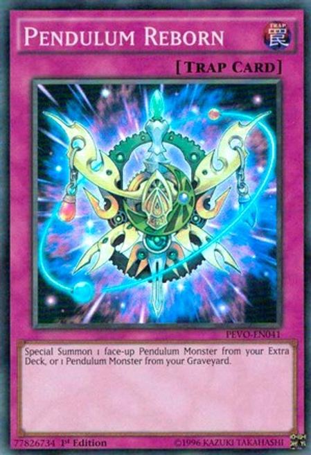 Pendulum Reborn - Pendulum Evolution - YuGiOh