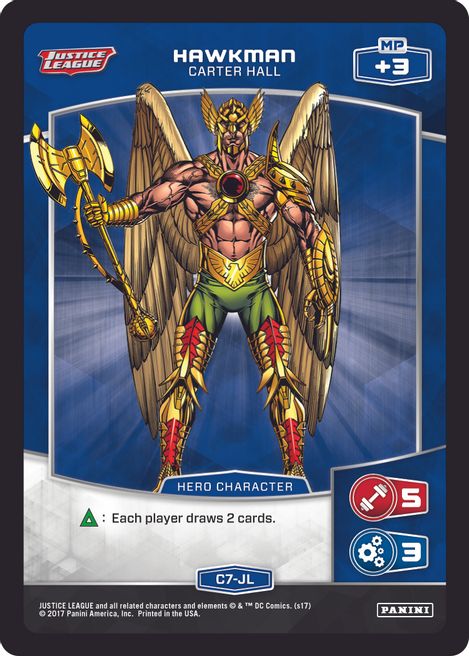 Hawkman - Carter Hall - Justice League - MetaX TCG