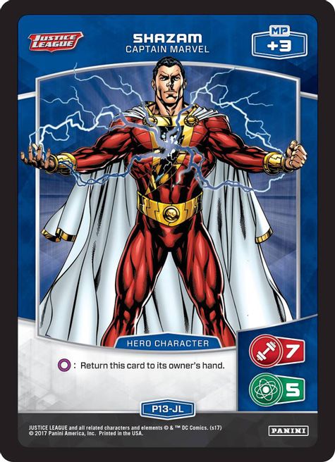 Shazam - Captain Marvel - Promotional Cards - MetaX TCG