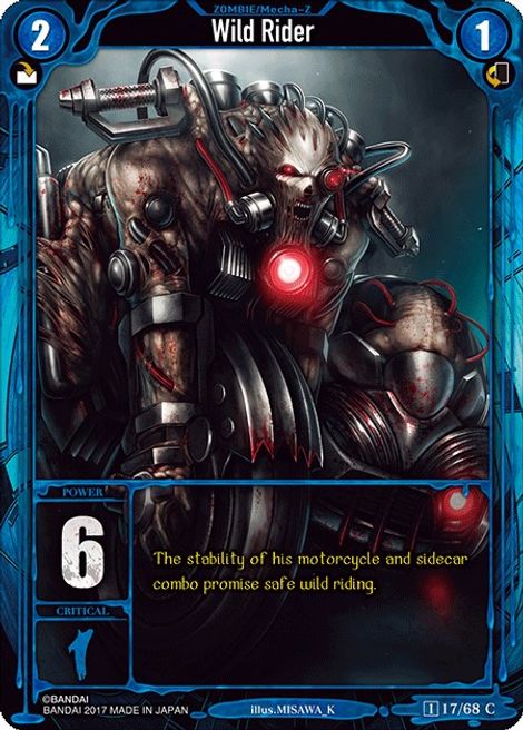 Wild Rider - Zombie World Order TCG - Set 1 - Zombie World Order TCG