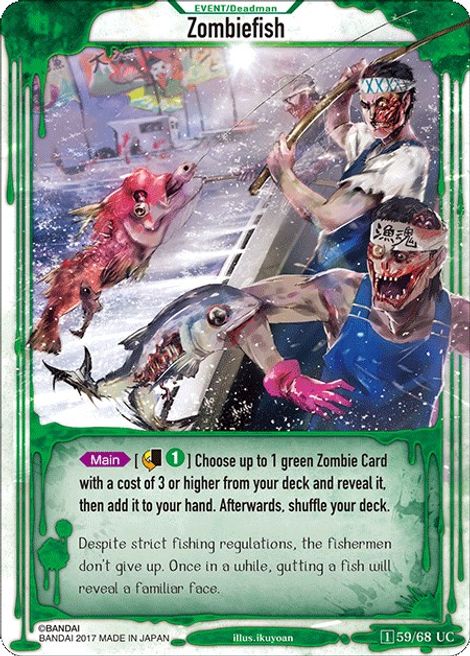 Zombiefish - Zombie World Order TCG - Set 1 - Zombie World Order TCG