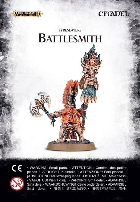 Warhammer: Age of Sigmar - Fyreslayers Battlesmith - Warhammer Plastic ...
