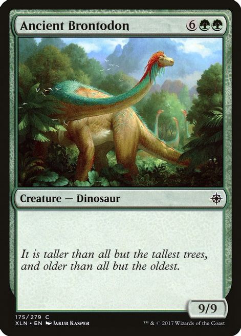 Ancient Brontodon - Ixalan - Magic: The Gathering
