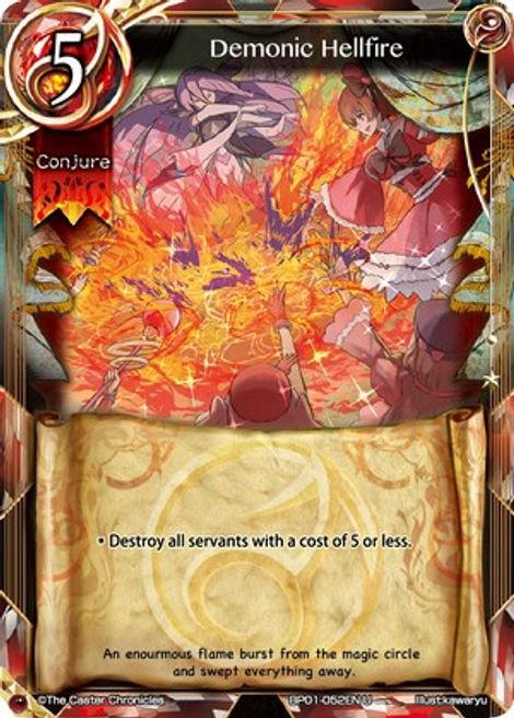 Demonic Hellfire - The Magic Battle Begins - The Caster Chronicles