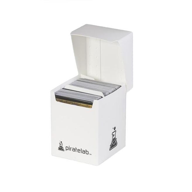 Deck Box - White (Holds 110+) - Pirate Lab Deck Boxes - Deck Boxes