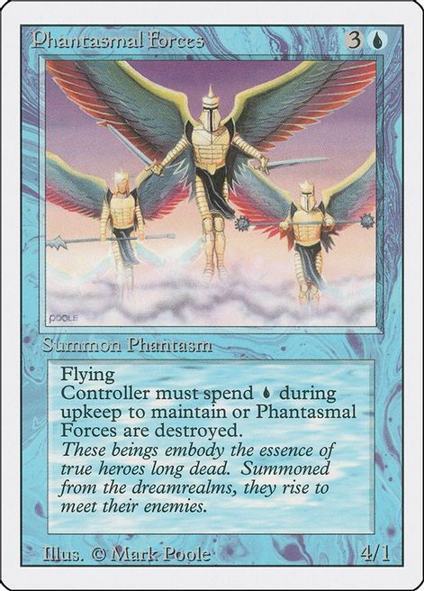 Phantasmal Forces - Revised Edition - Magic: The Gathering