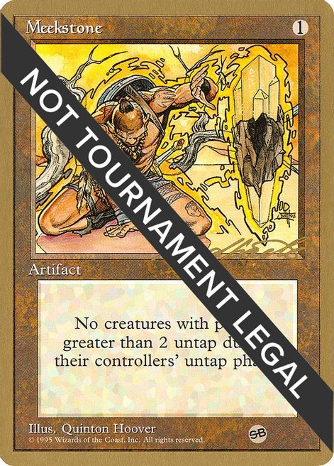 Meekstone - 1996 Leon Lindback (4ED) (SB) - World Championship Decks ...