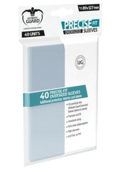 Precise-Fit Oversized Sleeves (40-Pack) - Ultimate Guard Card Sleeves ...