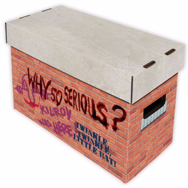 Short Comic Box - Art: Brick - BCW Comic Storage Boxes - Collectible ...