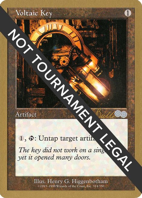 Voltaic Key - 1999 Kai Budde (USG) - World Championship Decks - Magic ...