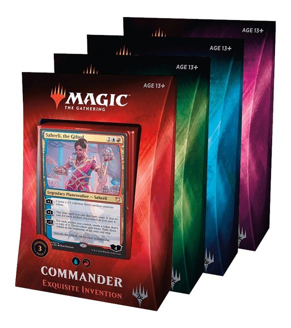 Commander 2018 - Set of 4 - Commander 2018 - Magic: The Gathering
