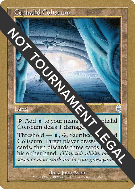 Cephalid Coliseum - 2002 Carlos Romao (ODY) - World Championship Decks ...