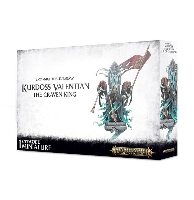 Warhammer: Age of Sigmar - Nighthaunt - Kurdoss Valentian The Craven ...
