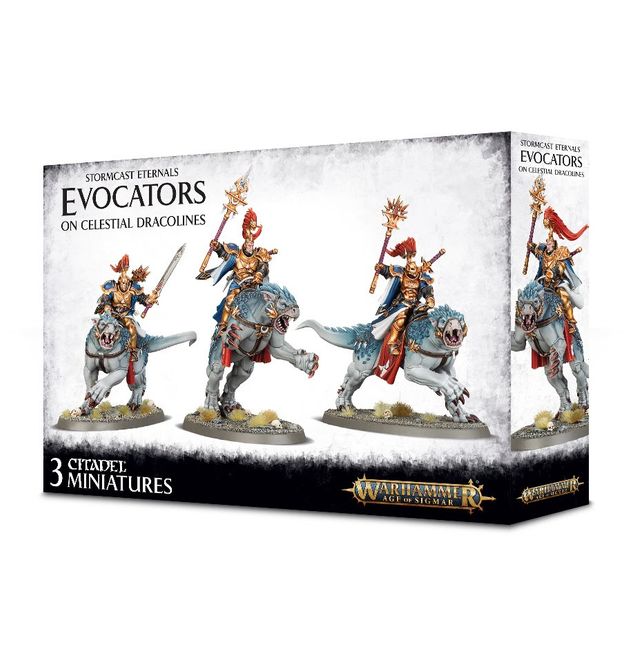 Warhammer: Age of Sigmar - Stormcast Eternals - Evocators on Celestial ...