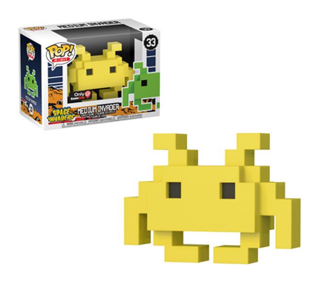 Space Invaders: Medium Invader (Yellow) (GameStop Exclusive) - Pop ...