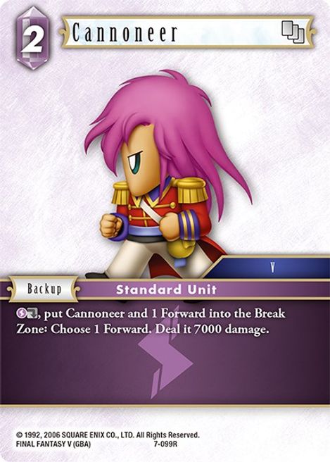 Cannoneer - Opus VII - Final Fantasy TCG
