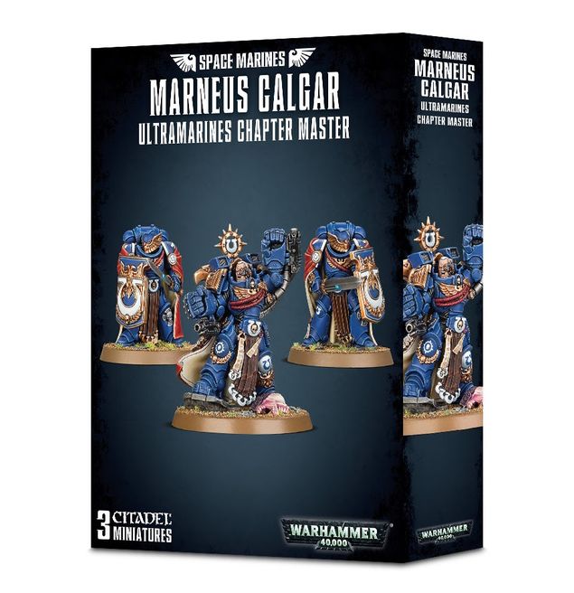 Warhammer: 40K - Space Marines: Marneus Calgar Ultramarines Chapter ...