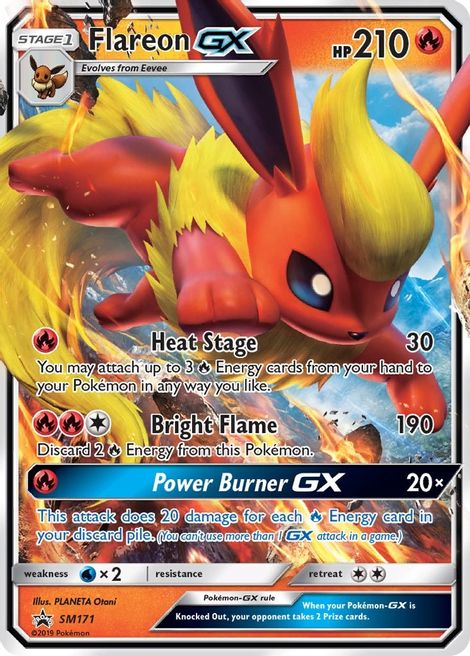 Flareon GX - SM171 - SM Promos - Pokemon