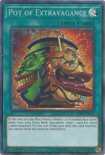 Pot of Extravagance - Savage Strike - YuGiOh