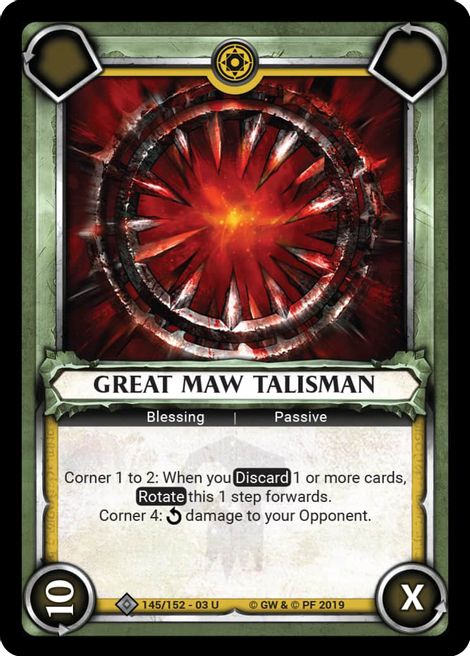 Great Maw Talisman (Claimed) - Wave 3 - Savagery - Warhammer Age of ...