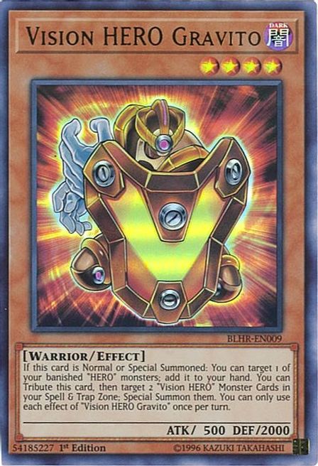 Vision HERO Gravito - Battles of Legend: Hero's Revenge - YuGiOh