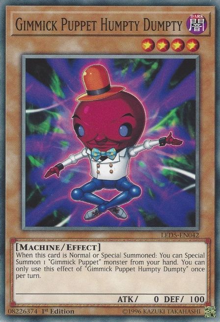 Gimmick Puppet Humpty Dumpty - Legendary Duelists: Immortal Destiny ...