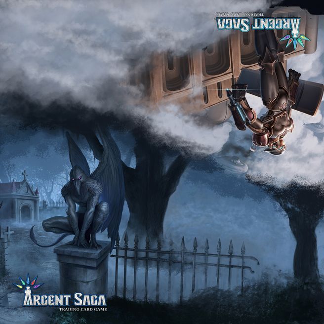 Argent Saga TCG Cloth 2-Player Playmat - Predator and Protector ...