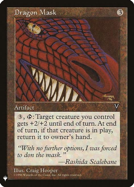 Dragon Mask - The List Reprints - Magic: The Gathering