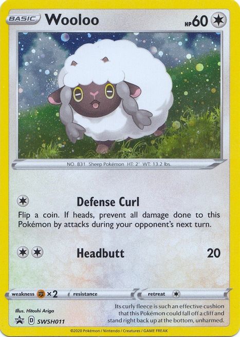 Wooloo - SWSH011 - SWSH: Sword & Shield Promo Cards - Pokemon
